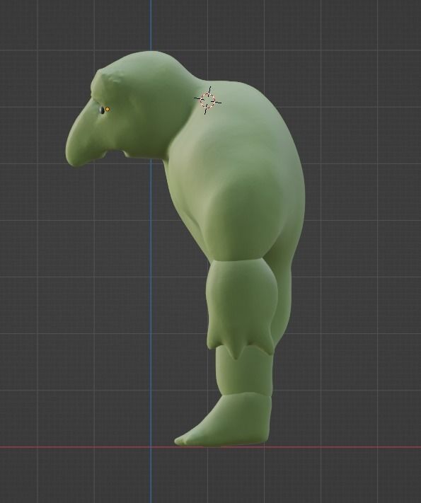 free troll model free 3D model rigged | CGTrader