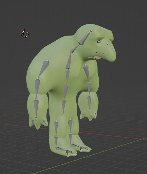 free troll model free 3D model rigged | CGTrader