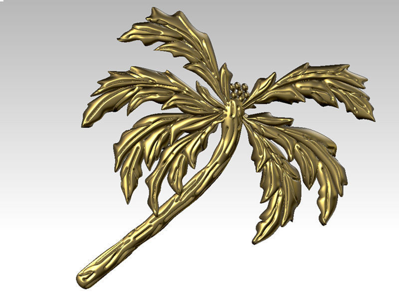 Coconut Tree Low-poly 3D model 3D model | CGTrader