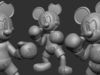 BOXING MICKEY MOUSE Louis Vuitton version 3D model 3D printable | CGTrader