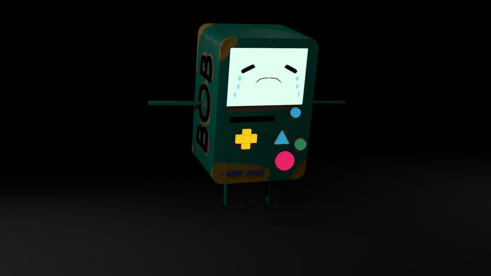 3D model BMO Apocalypse VR / AR / low-poly | CGTrader