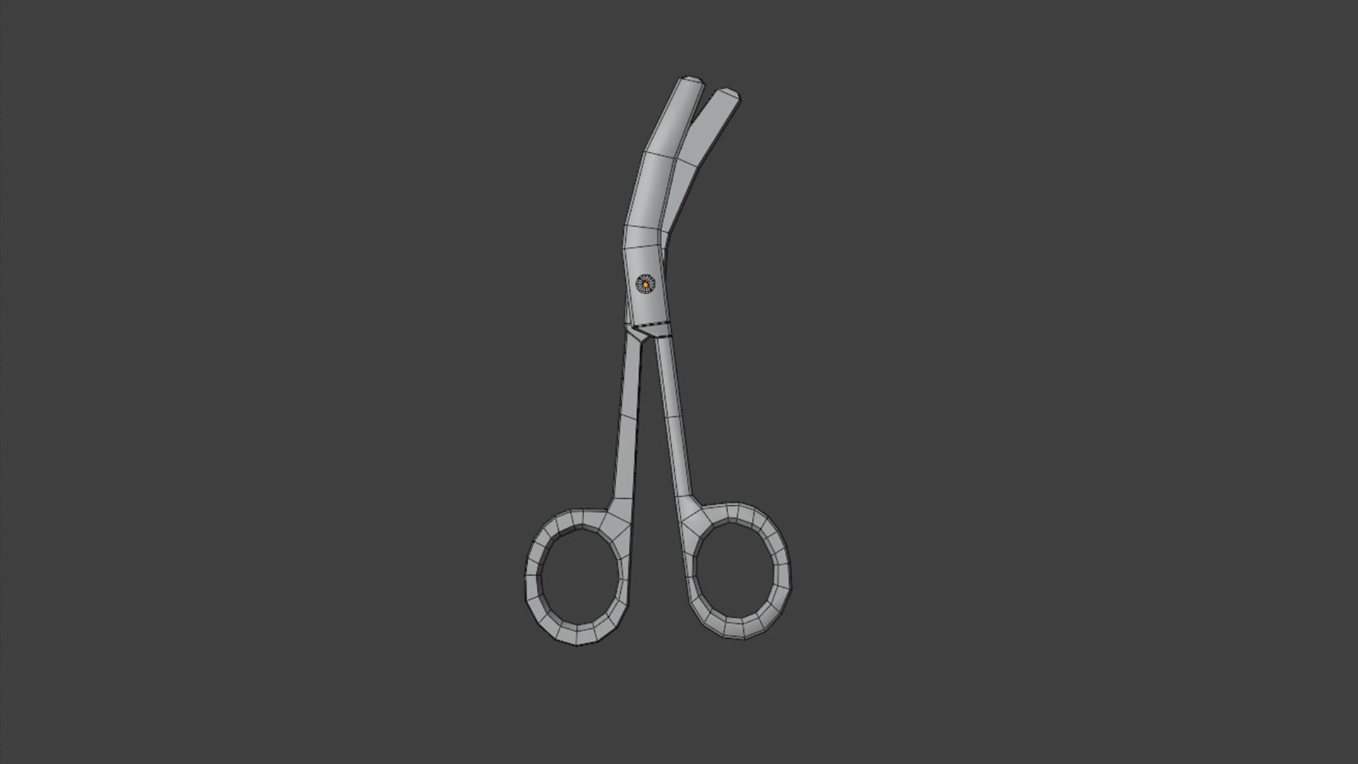 3D model Scissors Umbilical cord VR / AR / low-poly | CGTrader