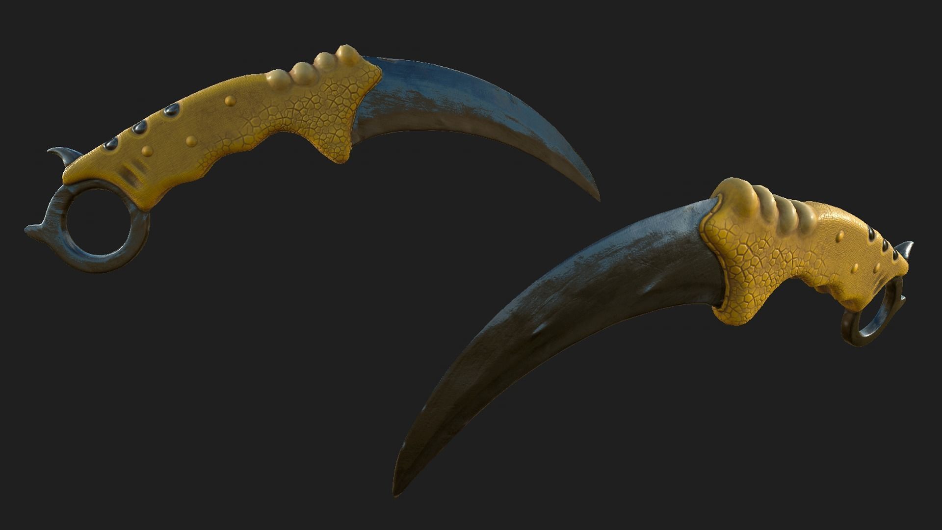 3D model Karambit Eagle Claw VR / AR / low-poly | CGTrader