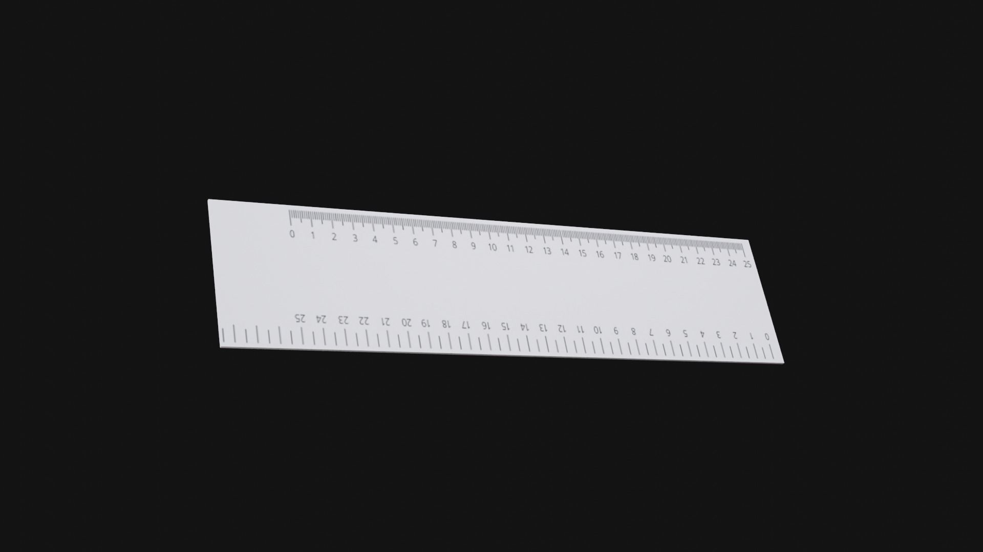 3D model Wound Ruler VR / AR / low-poly | CGTrader
