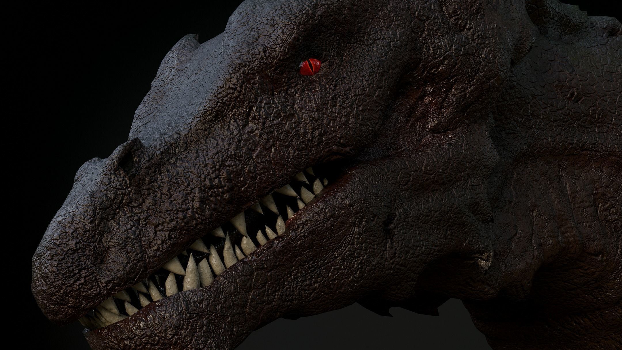 Red Dragon Head free VR / AR / low-poly 3D model | CGTrader