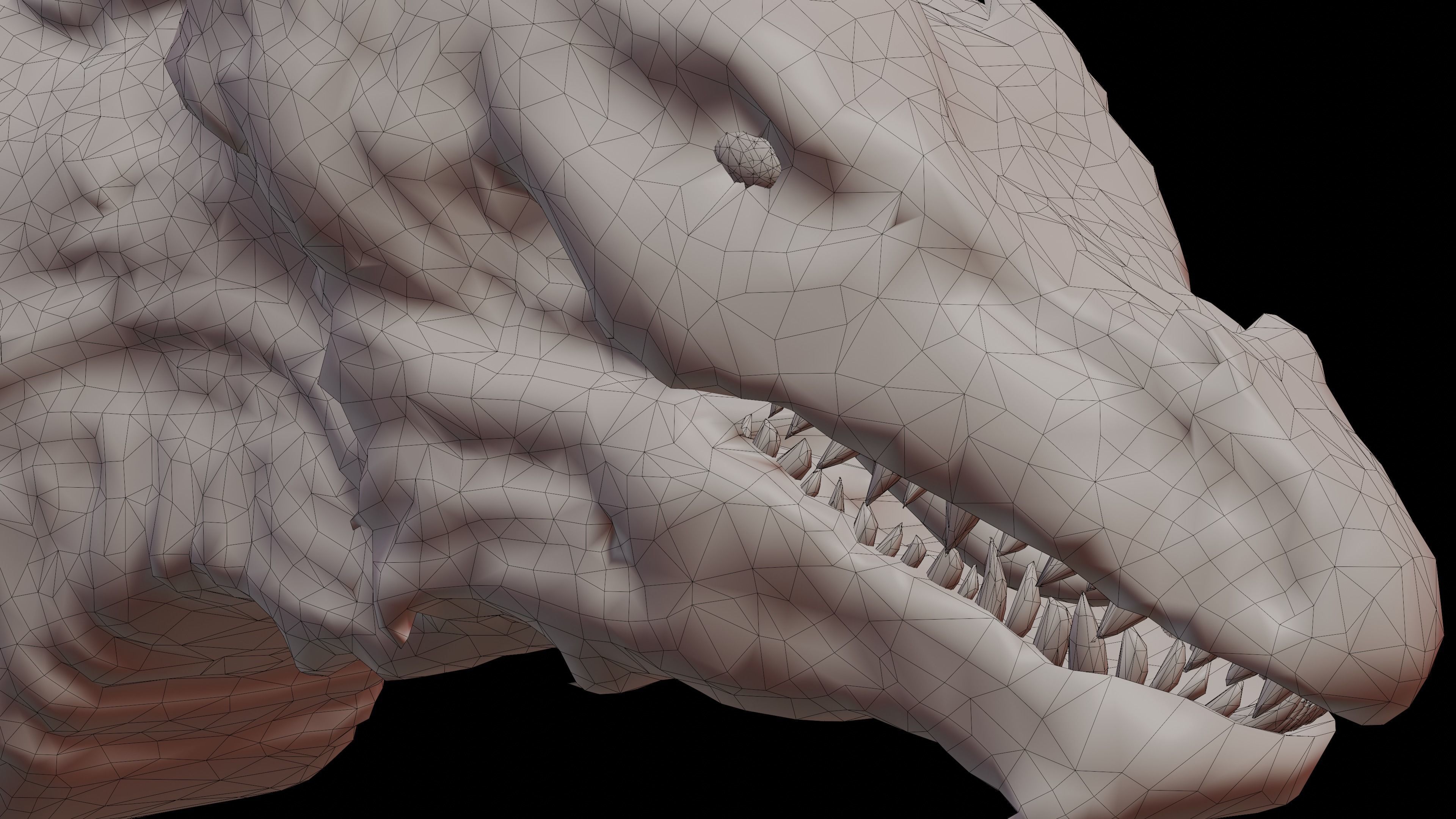 Red Dragon Head free VR / AR / low-poly 3D model | CGTrader