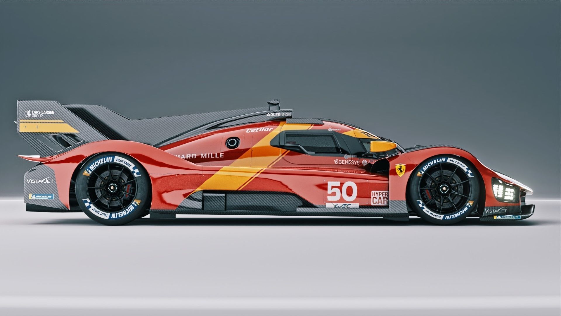 3D model ferrari 499p le mans hypercar VR / AR / low-poly | CGTrader