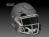 Facemask Quarterback Pack for Riddell SPEEDFLEX helmet 3D model 3D ...