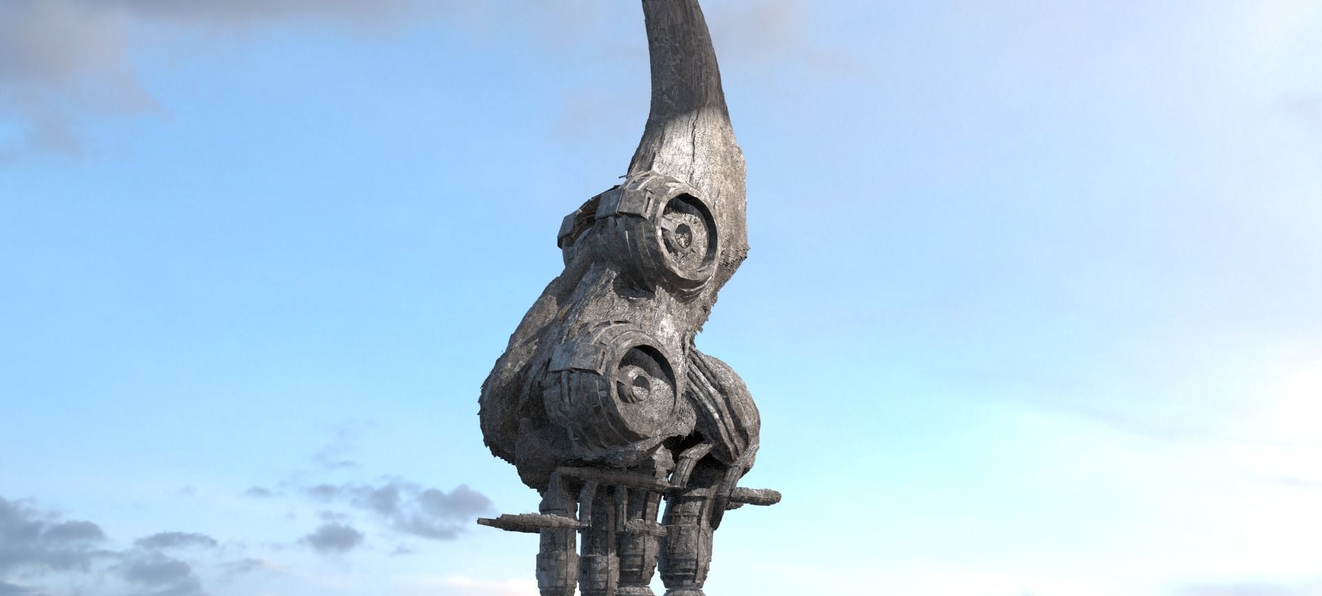 Alien meteor Prime Stone 3D model | CGTrader