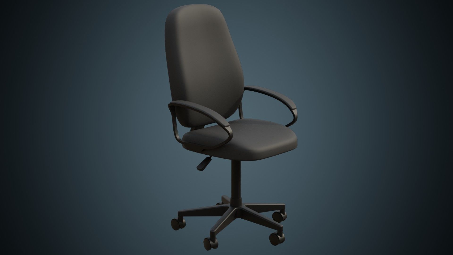3D model Office Chair 2 Basic VR / AR / low-poly | CGTrader