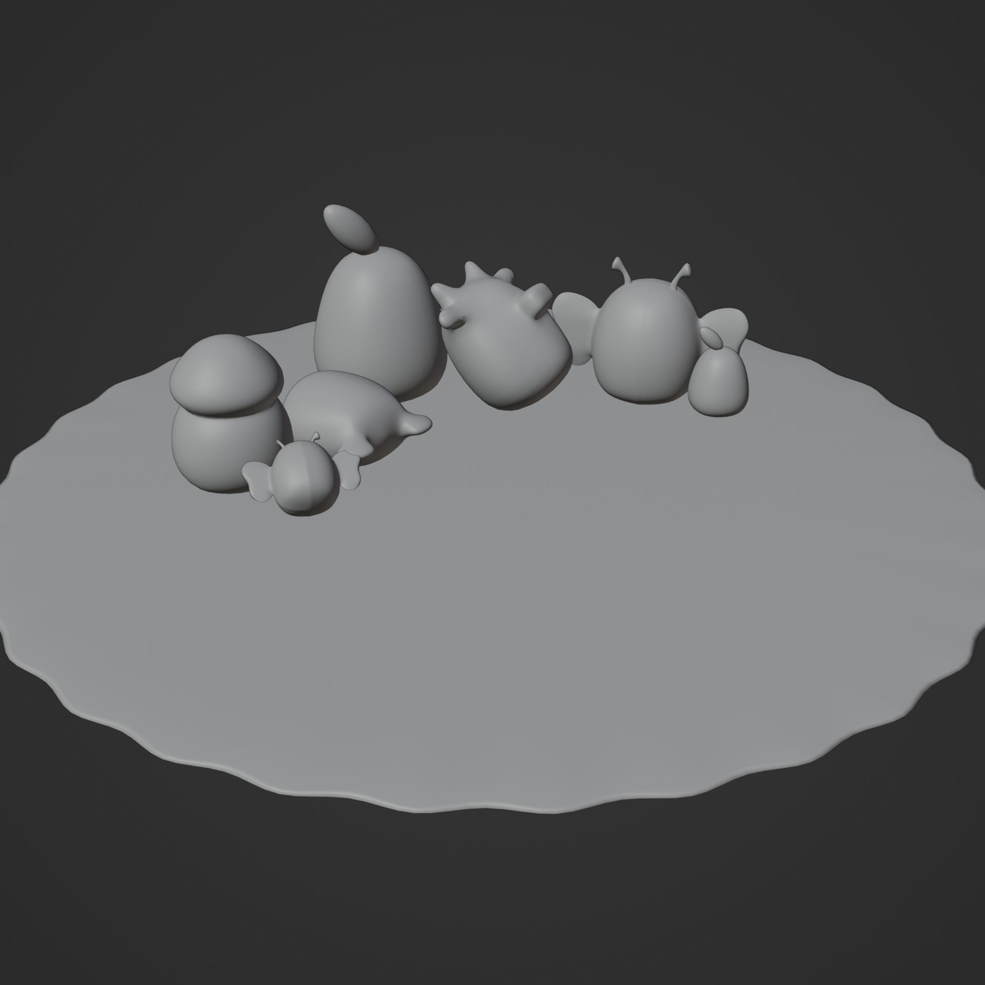 3D model Toys and carpet VR / AR / low-poly | CGTrader