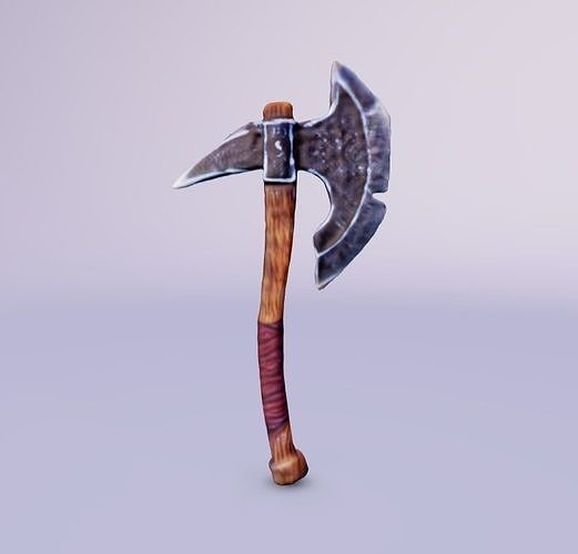 3D model Vintage Style 3D Axe Model VR / AR / low-poly | CGTrader