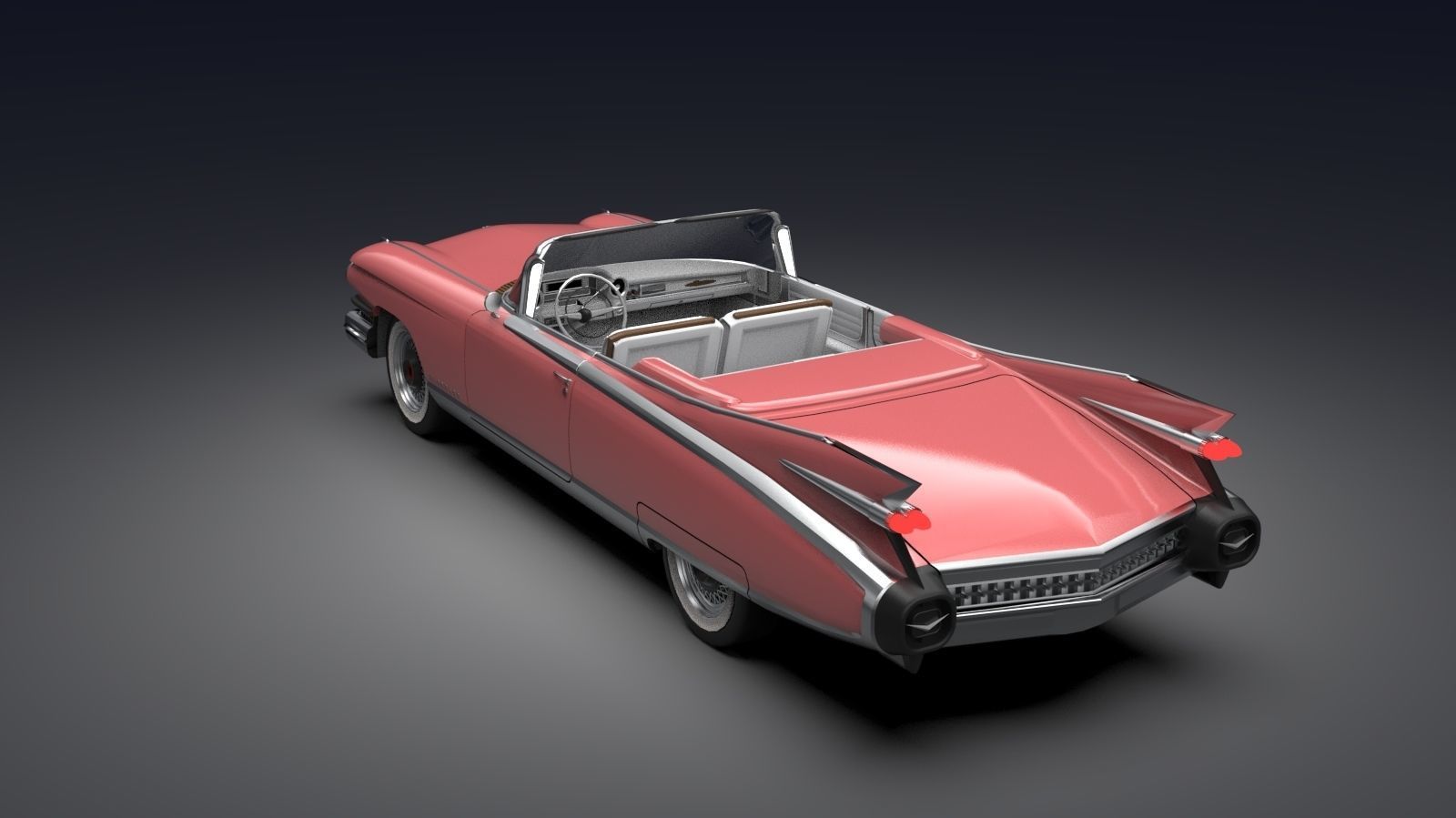 Classic Cadillac Eldorado Biarritz - High-Quality CGI Model 3D model ...