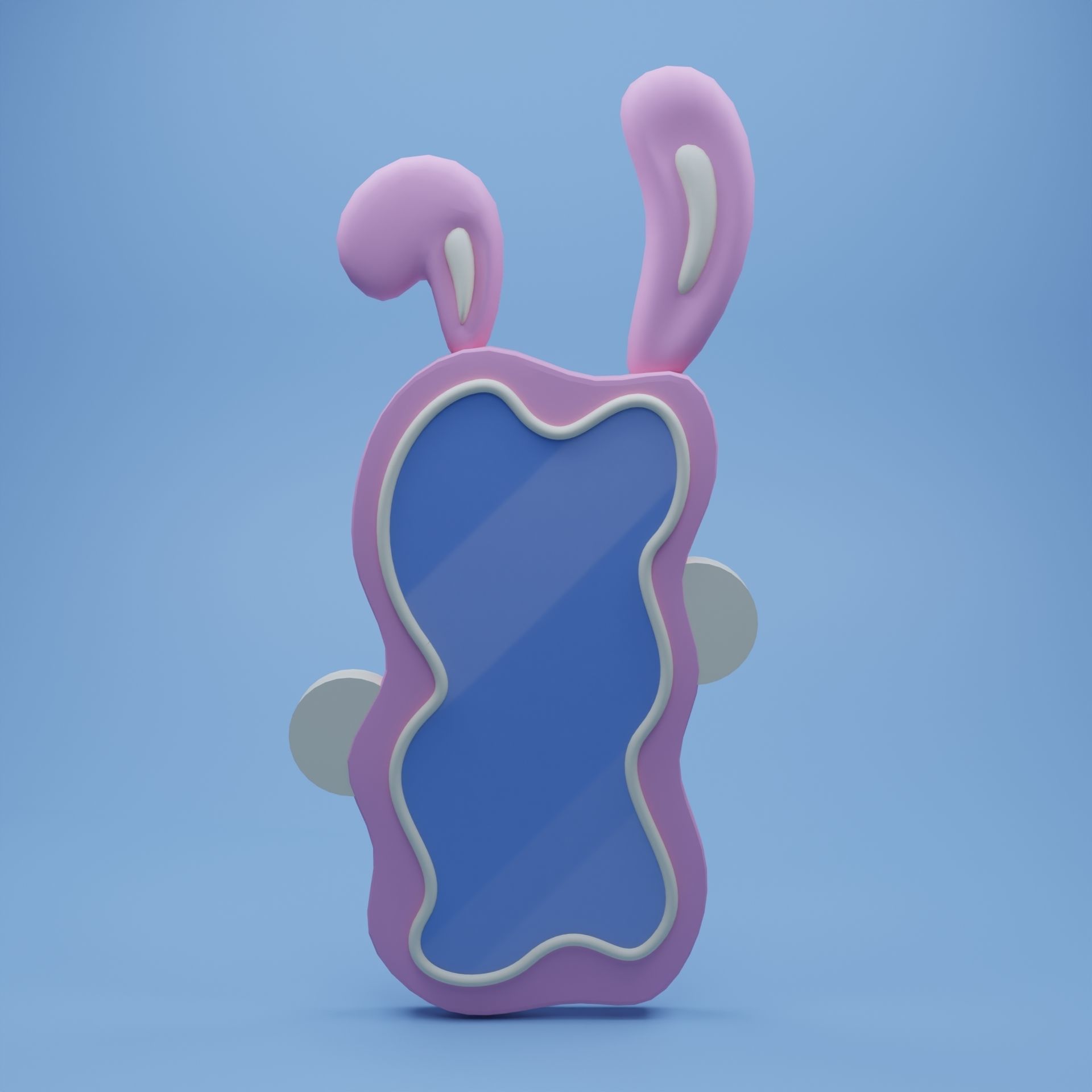 Stylized Bunny Mirror 3D model | CGTrader