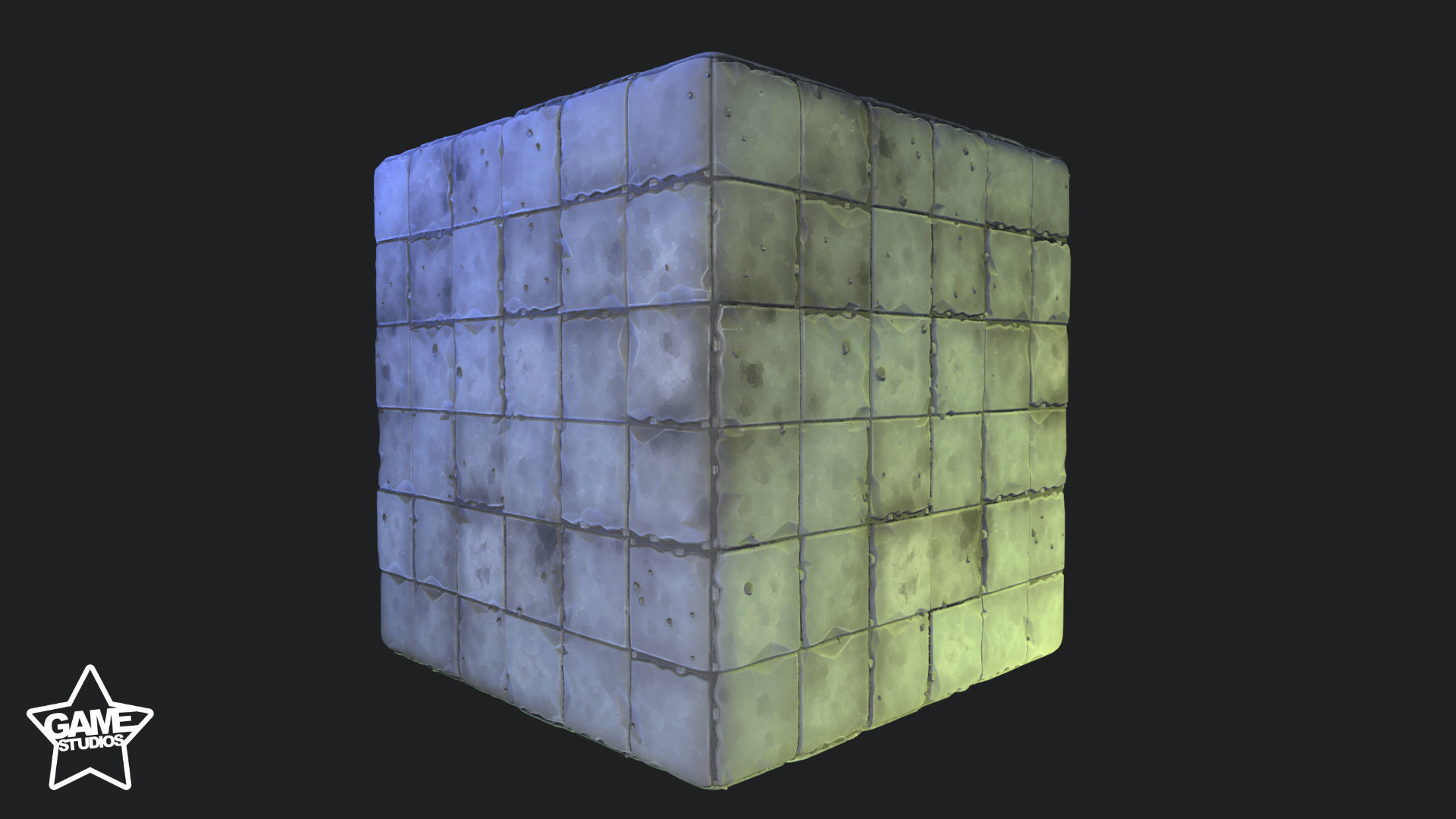 Stylized Floor Tiles Material 03 Texture | CGTrader