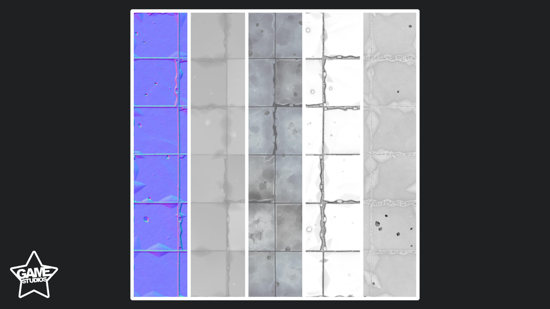 Stylized Floor Tiles Material 03 Texture | CGTrader