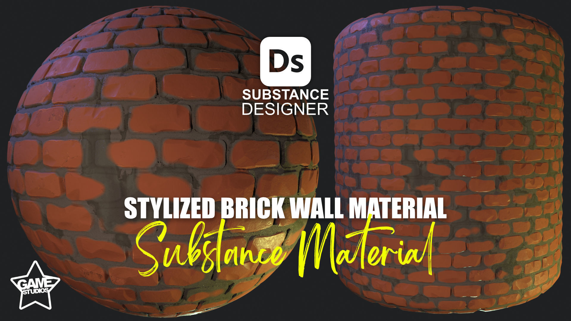 Stylized Brick Wall Material 01 Texture | CGTrader