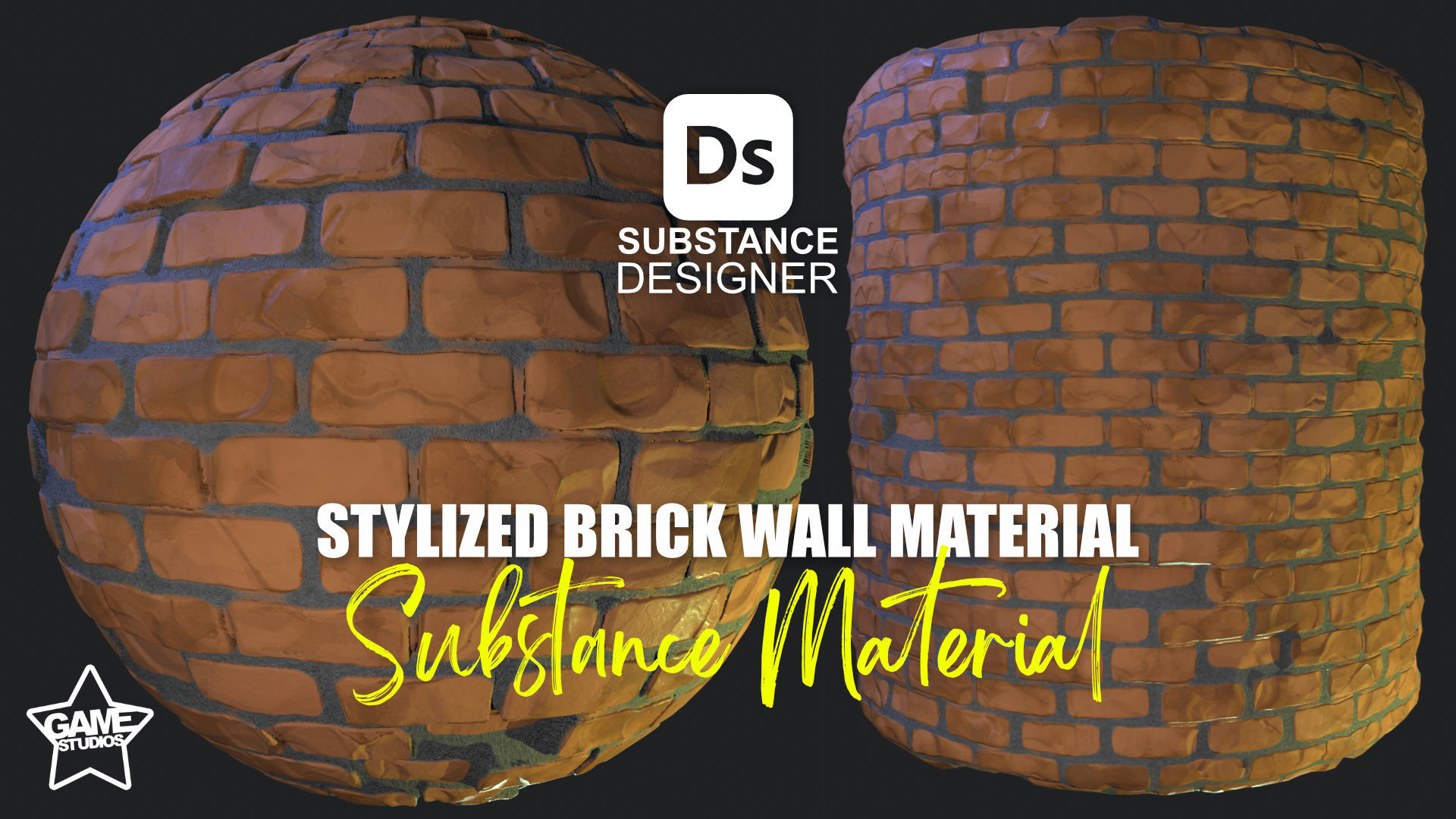 Stylized Brick Wall Material 02 Texture | CGTrader