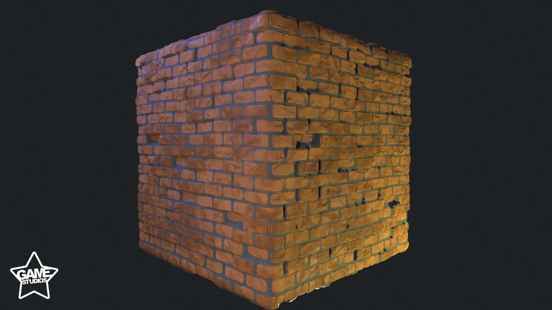 Stylized Brick Wall Material 02 Texture | CGTrader