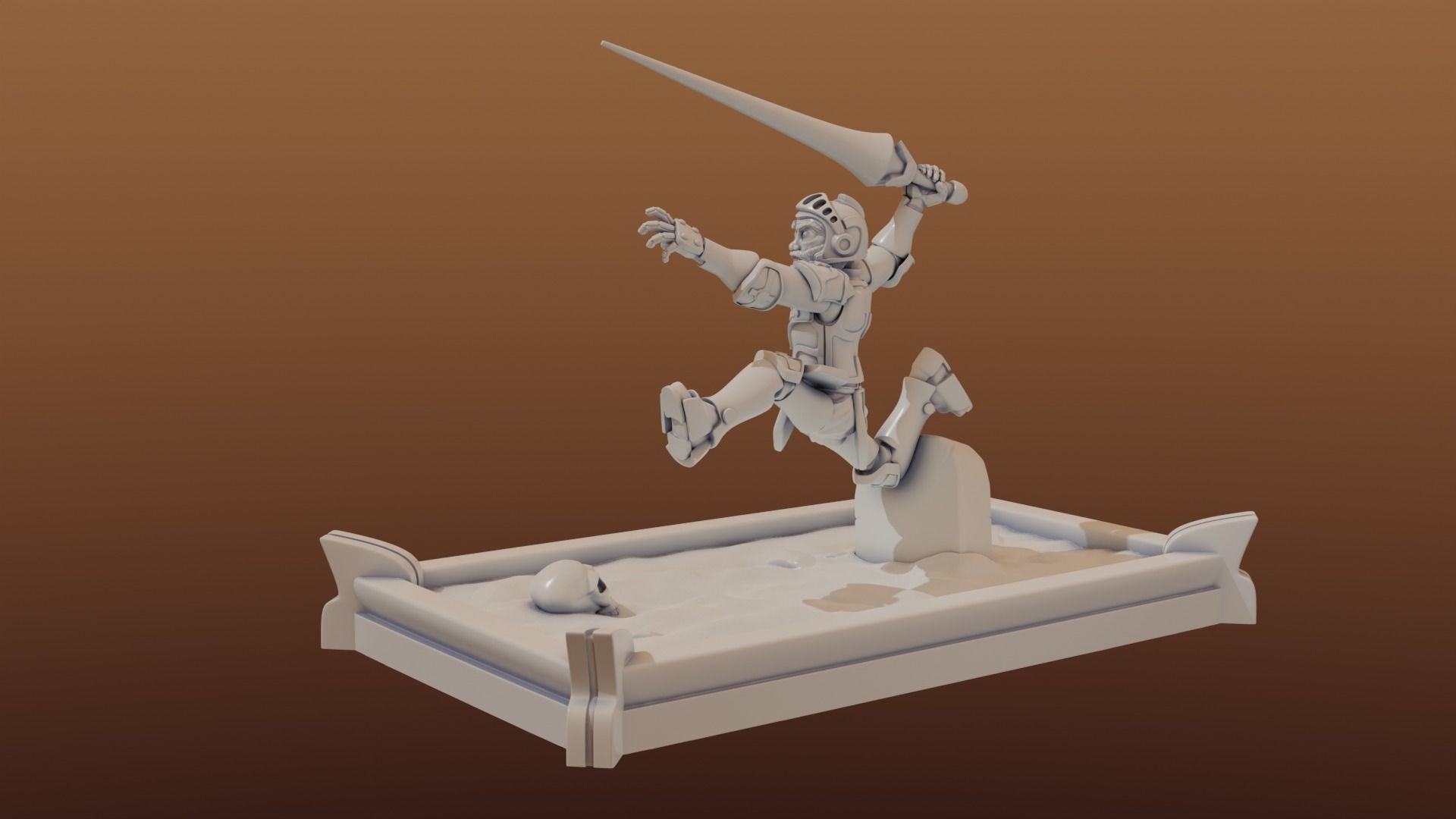 Sir Arthur 3D model 3D printable | CGTrader