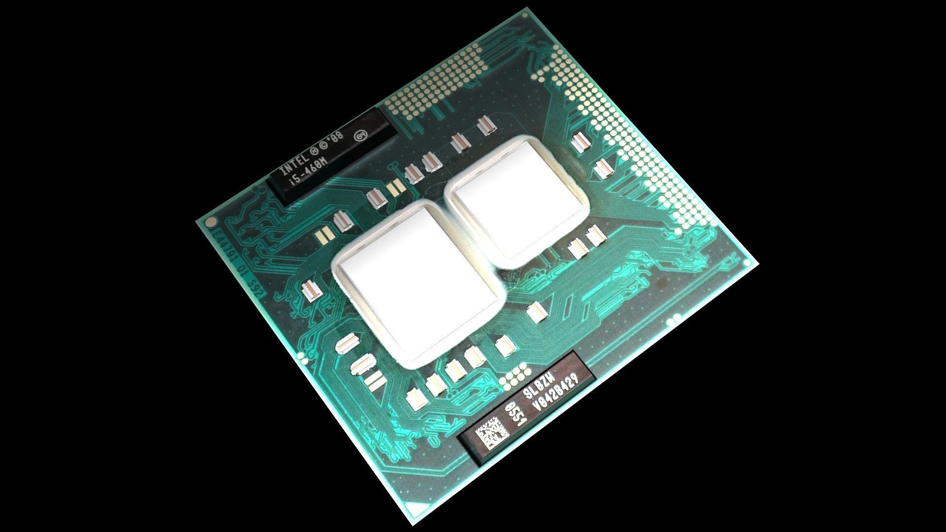 Laptop Processor 3D model | CGTrader