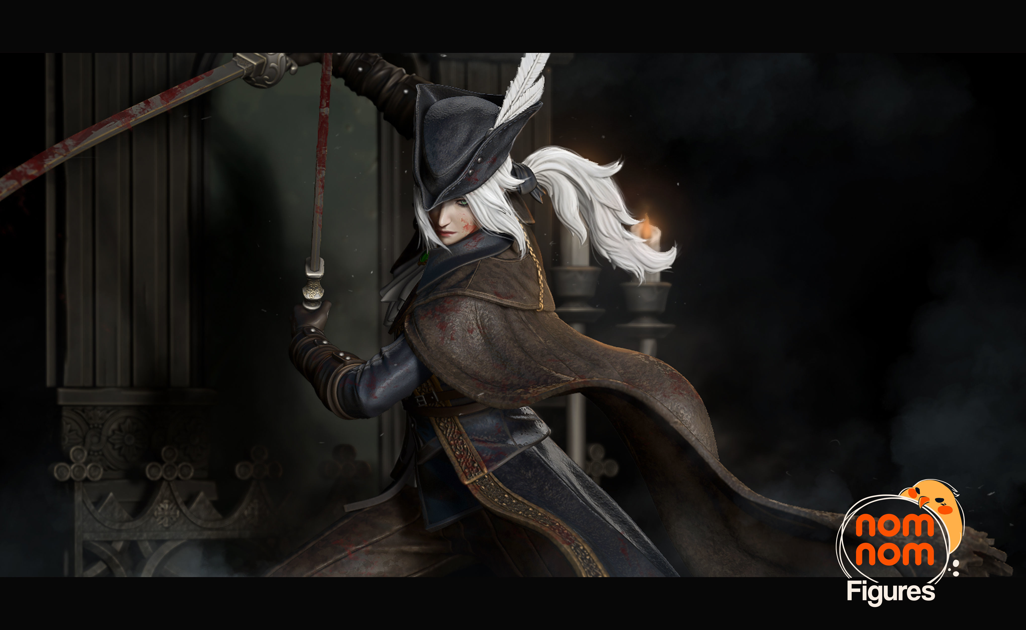 Lady Maria - Bloodborne 3D model 3D printable | CGTrader
