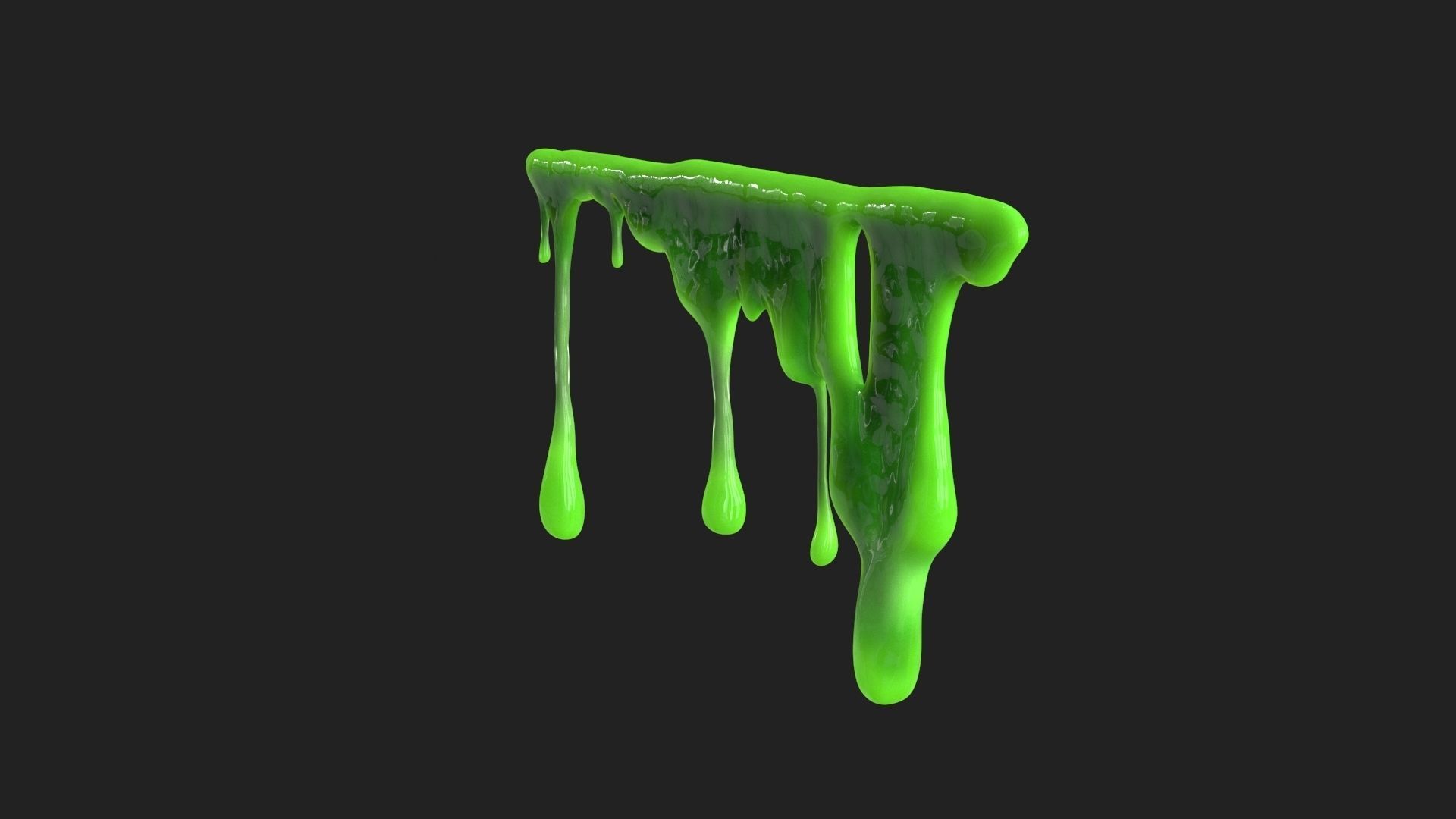 3D model Green Slime VR / AR / low-poly | CGTrader