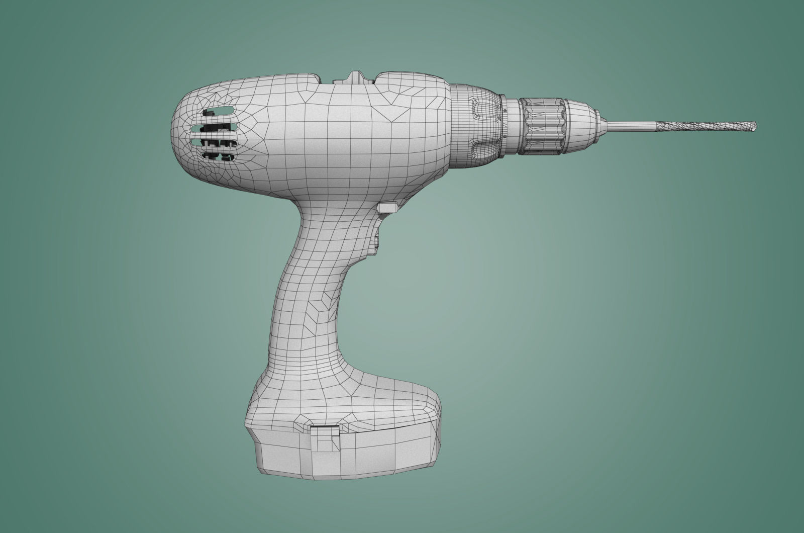 Realistic Next Generation Drill Internal Structure 3D model | CGTrader