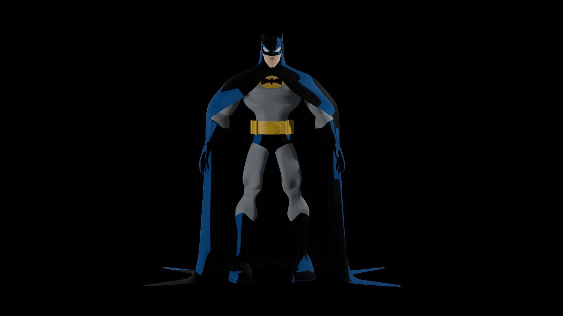 The Batman 2004 animated series 3D model | CGTrader