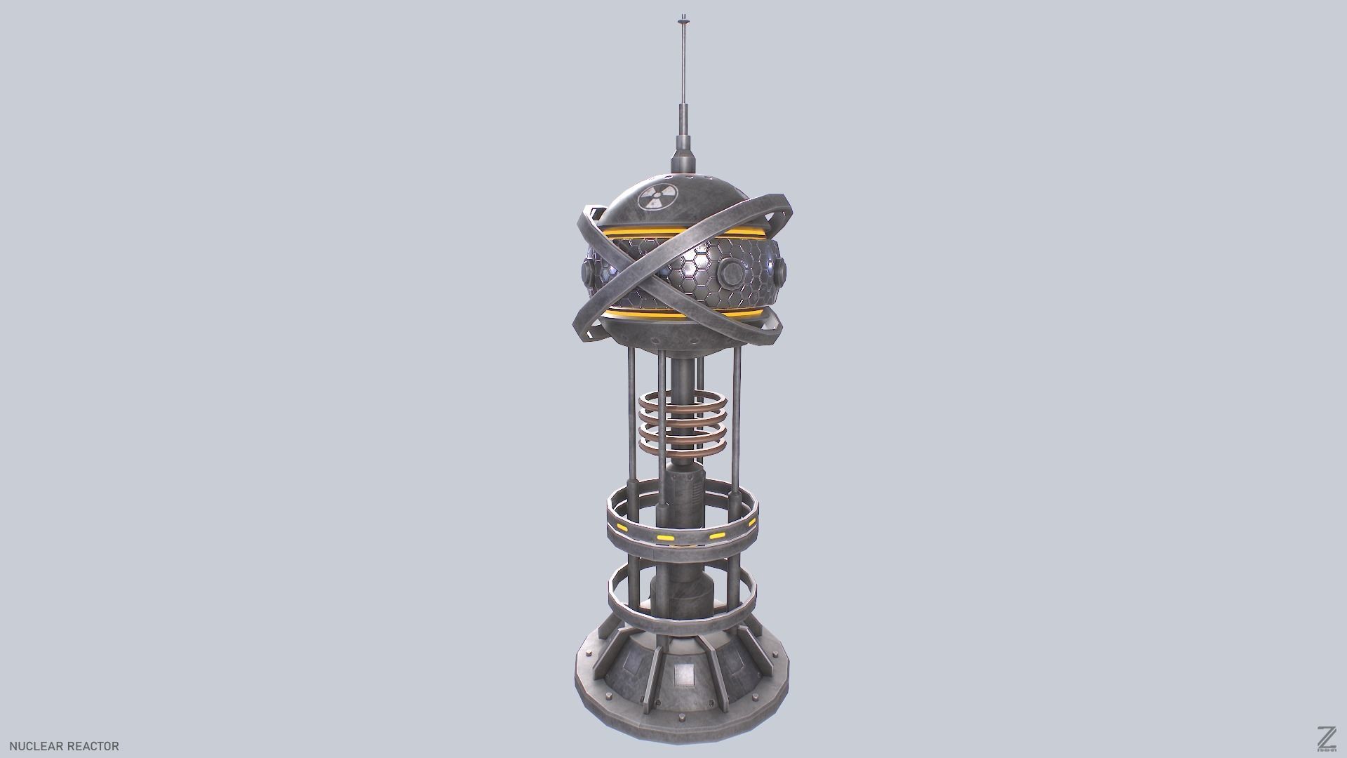 3D model Nuclear reactor VR / AR / low-poly | CGTrader