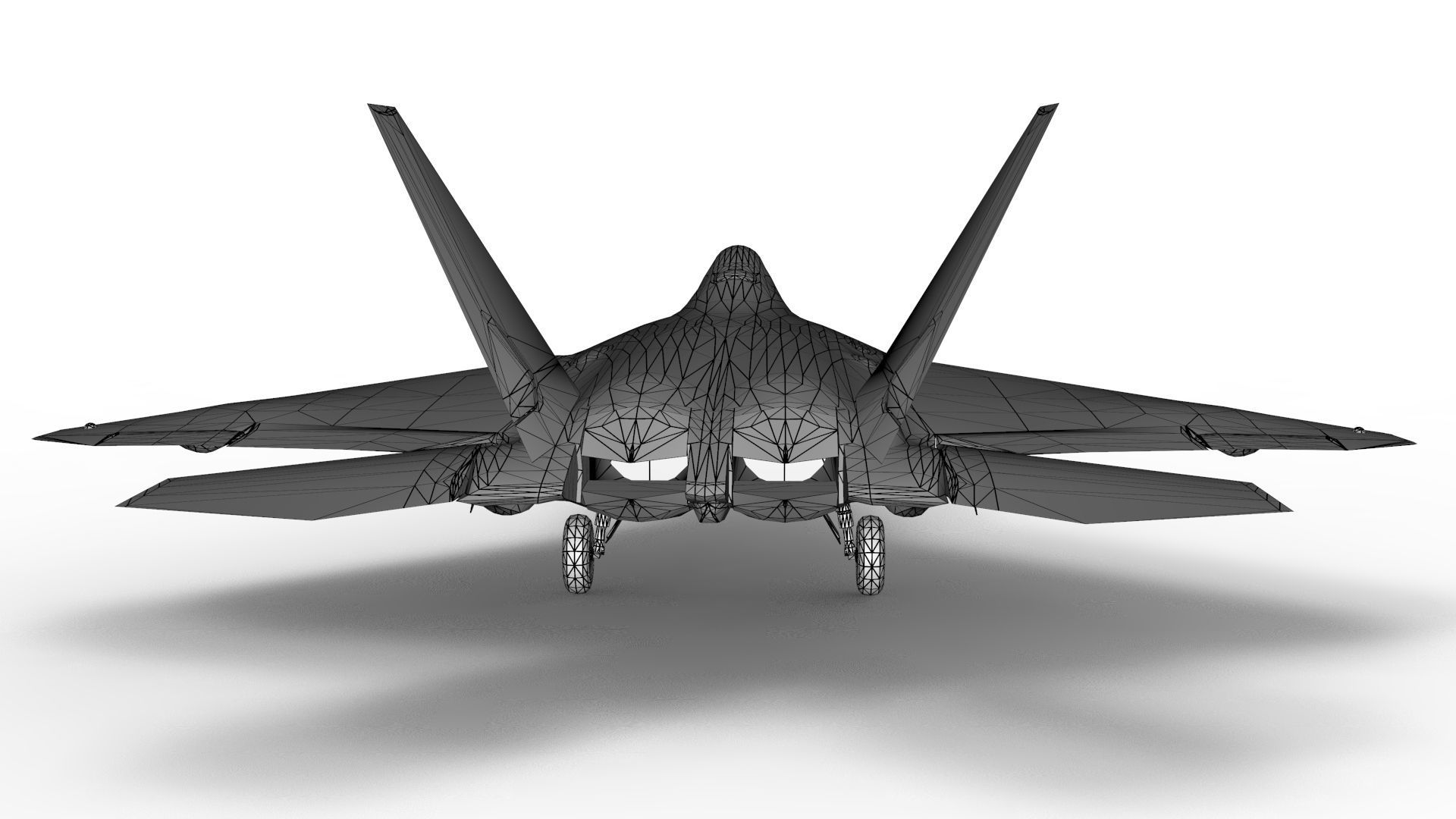 Lockheed Martin F-22 Raptor 3D model | CGTrader