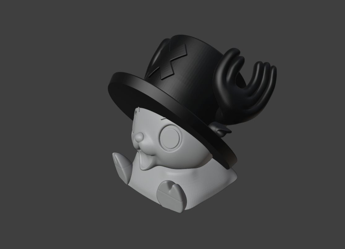 Tony Chopper Keycap 3D model 3D printable | CGTrader