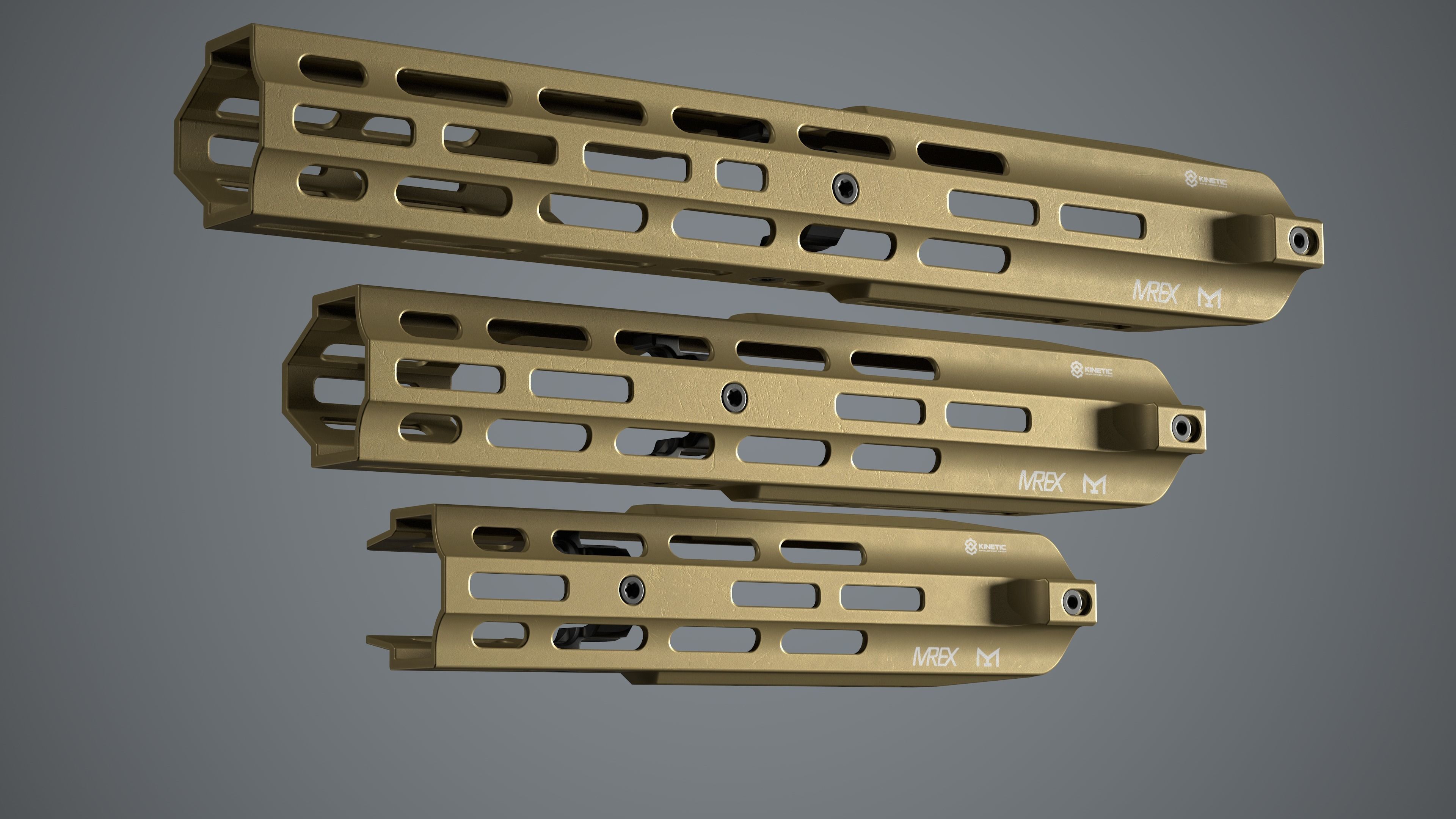 3D model MREX MkII - Replica - Low-poly 3D model VR / AR / low-poly ...