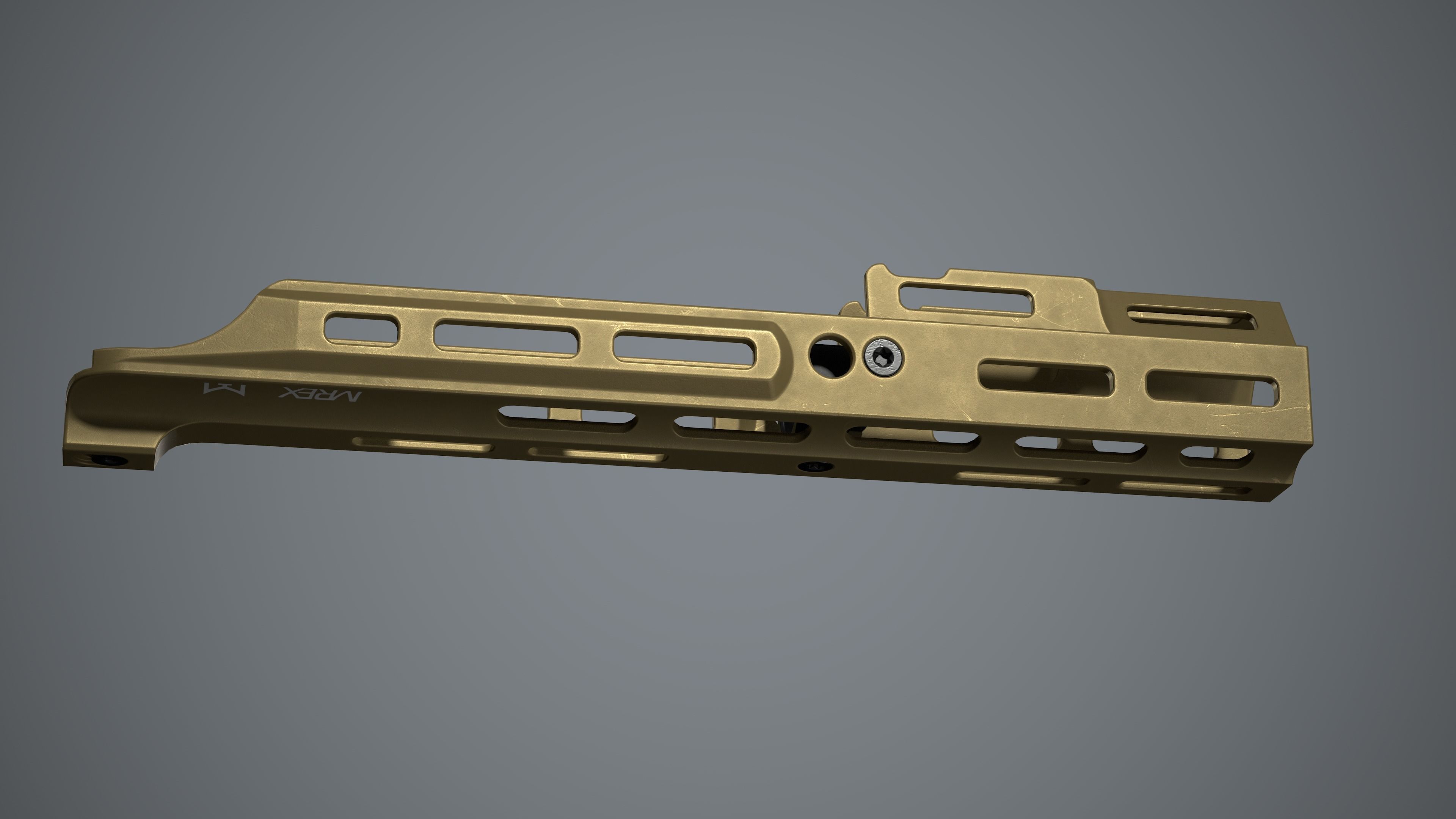 3D model MREX MkII - Replica - Low-poly 3D model VR / AR / low-poly ...