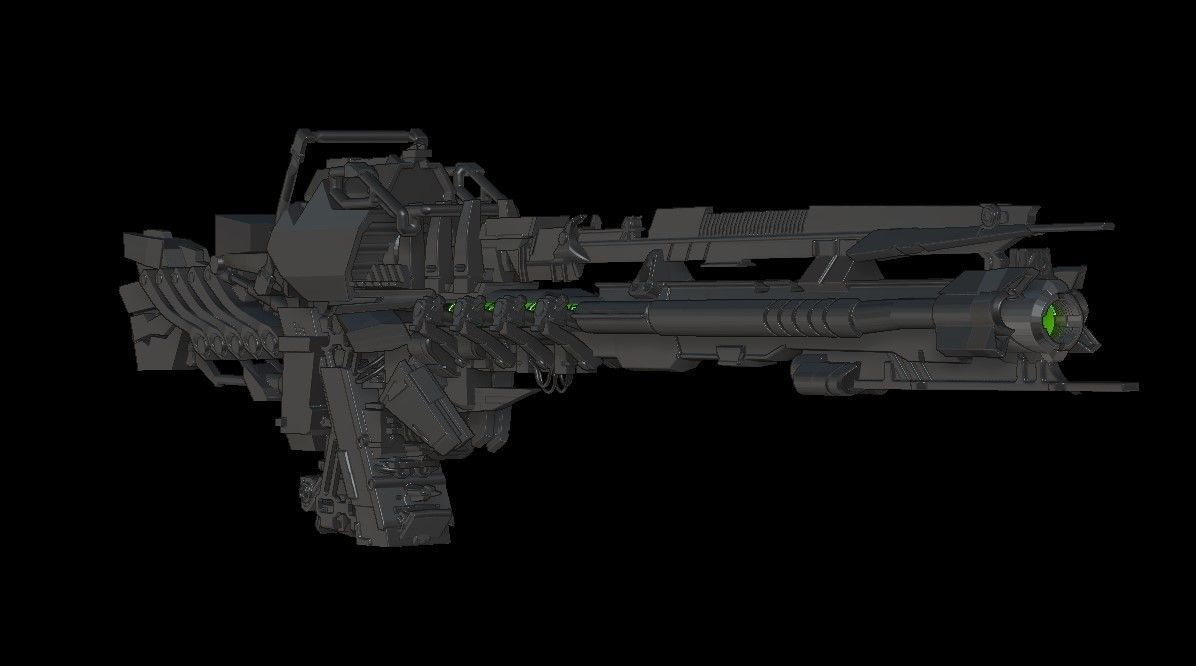 Lockdown weapons from transformers 3D model 3D printable | CGTrader
