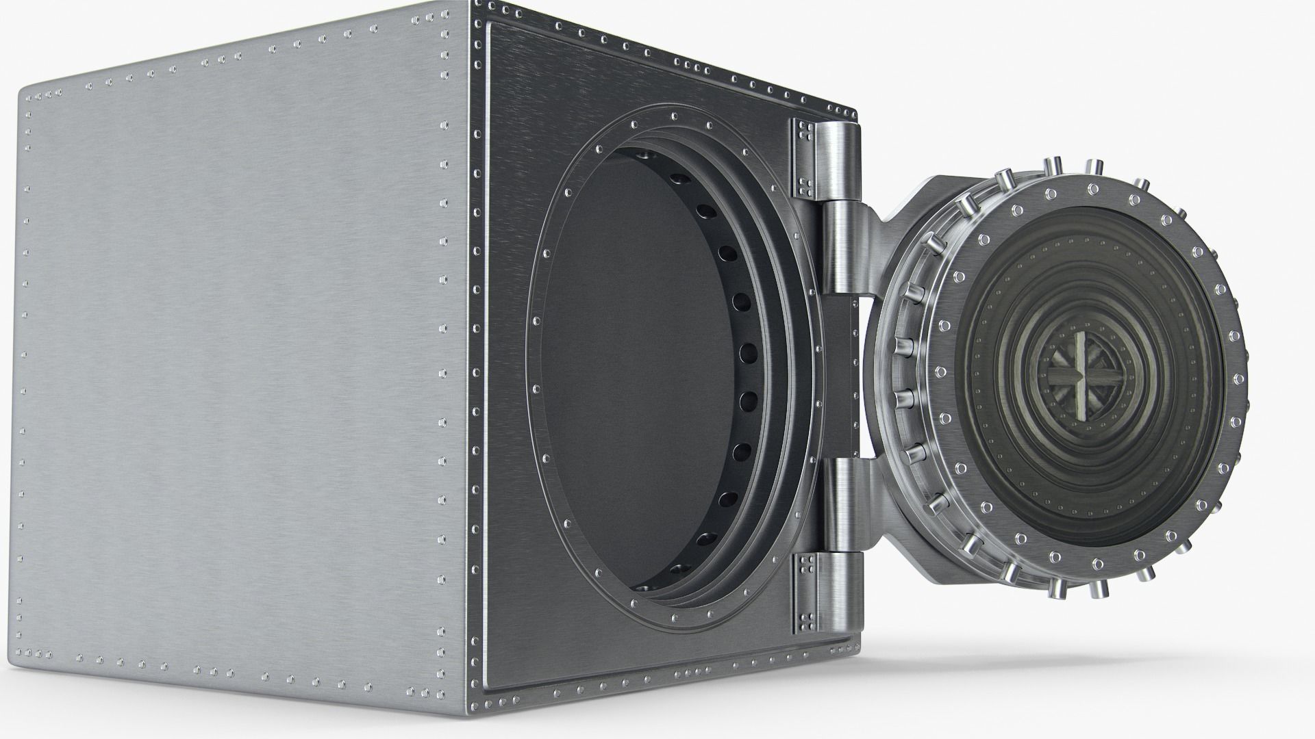 high detail vault model 3D model animated | CGTrader