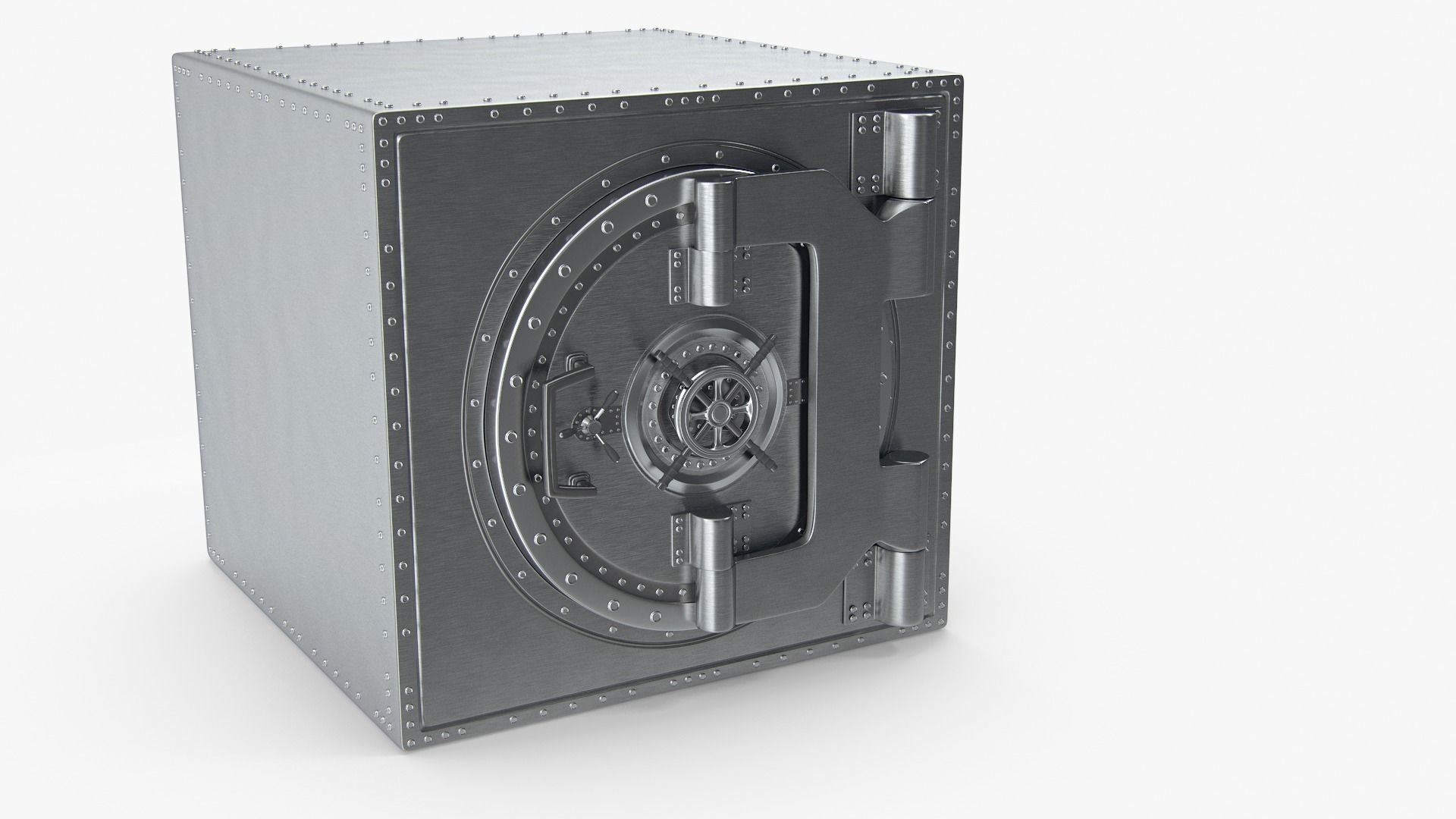 high detail vault model 3D model animated | CGTrader
