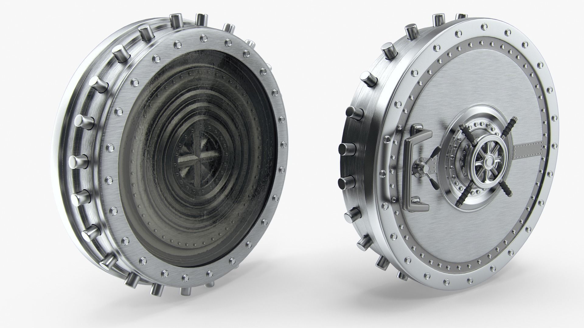 high detail vault model 3D model animated | CGTrader