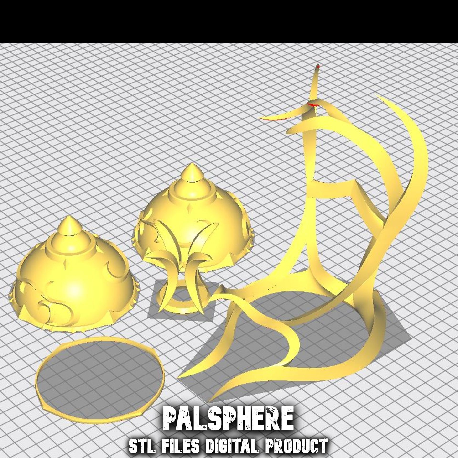Palsphere Cosplay or Decoration Item Palworld 3D model 3D printable ...