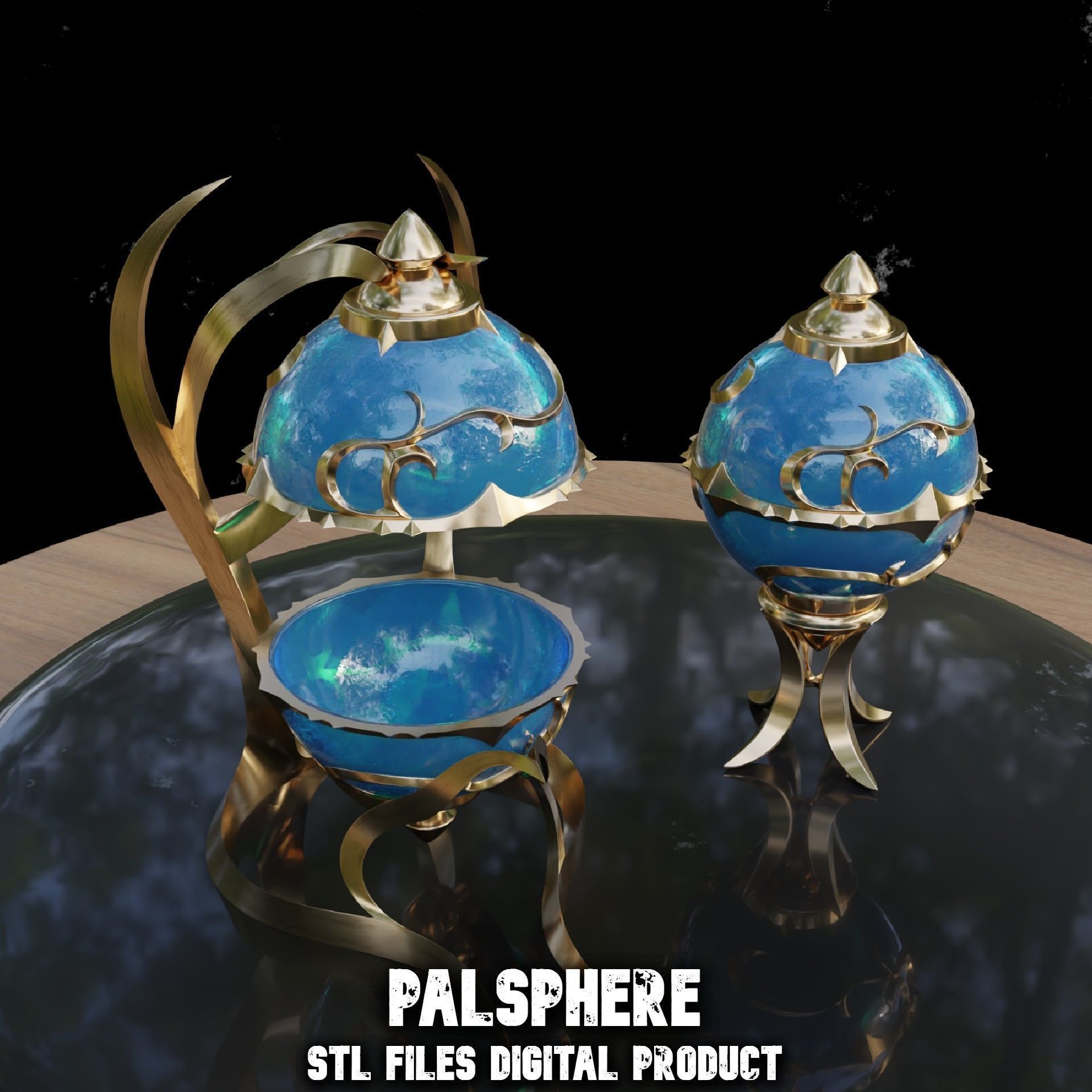 Palsphere Cosplay or Decoration Item Palworld 3D model 3D printable ...