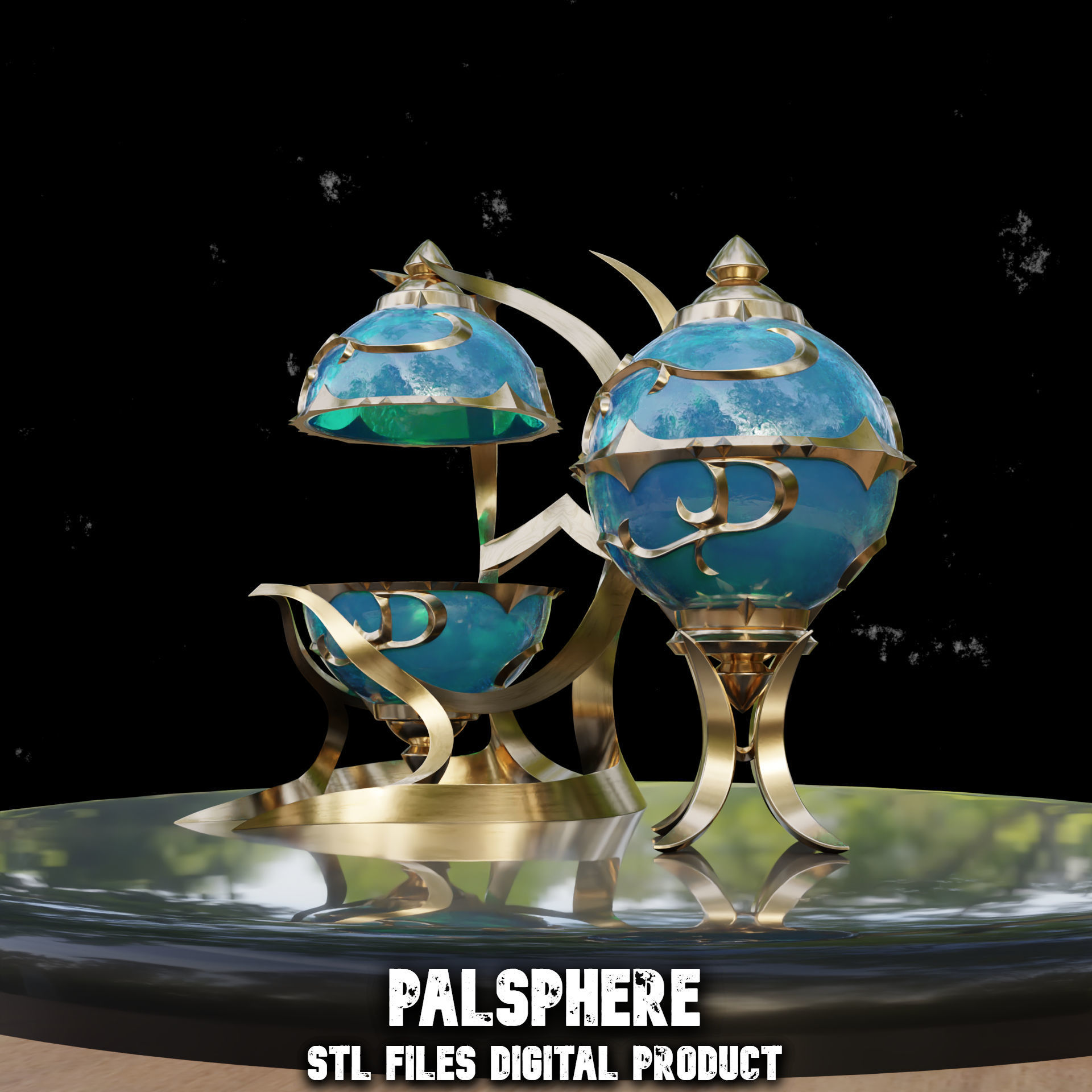 Palsphere Cosplay or Decoration Item Palworld 3D model 3D printable ...