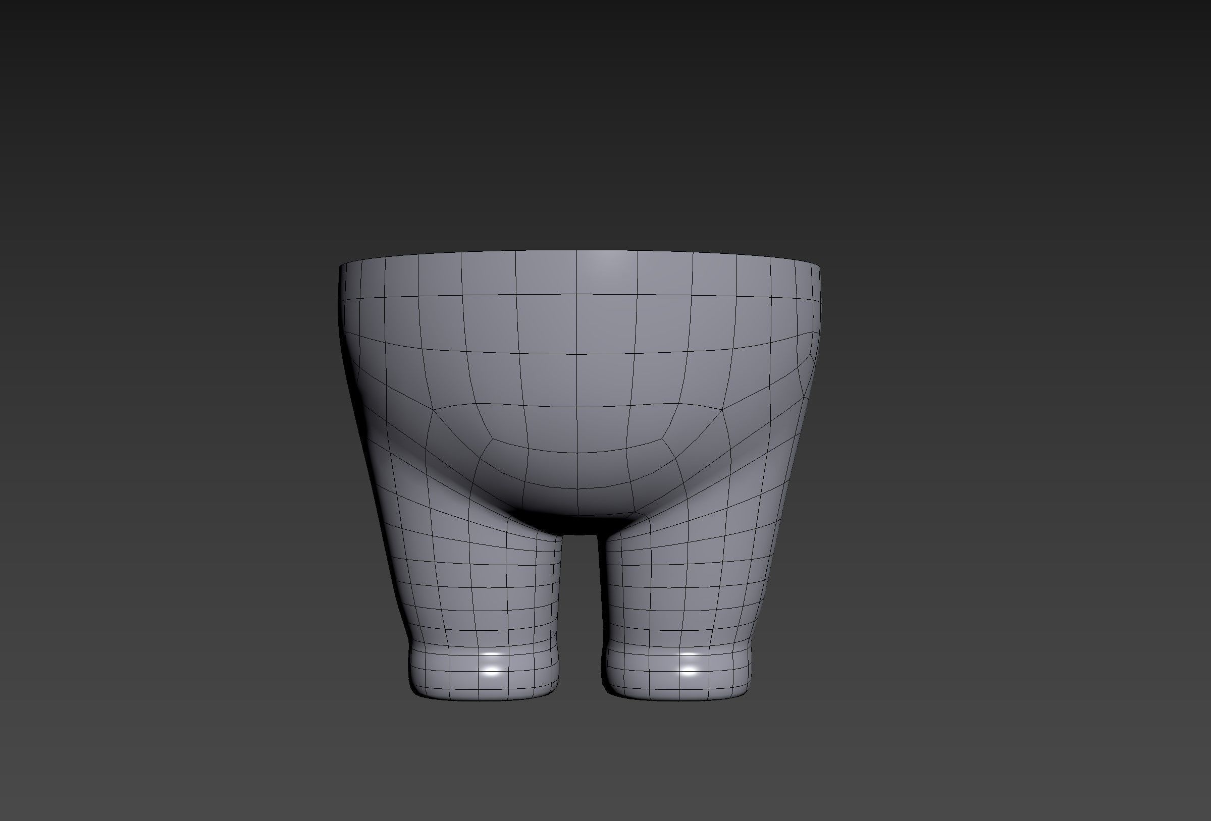 Lower Body 001 3D model | CGTrader