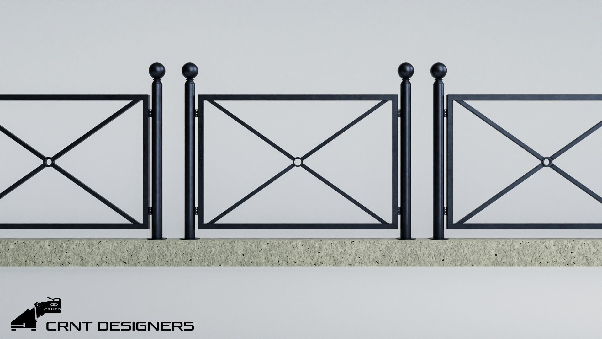3D model Road Side Railing VR / AR / low-poly | CGTrader
