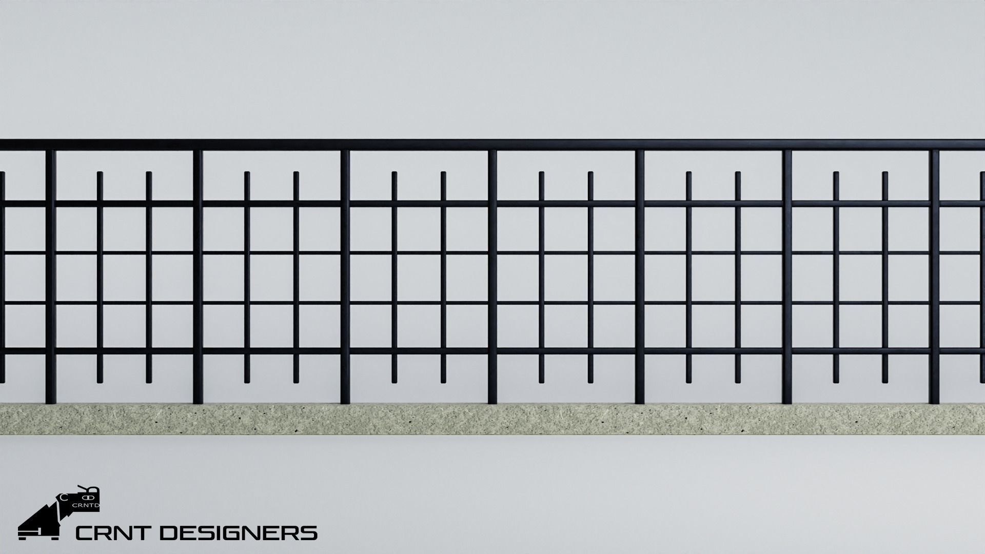 3D model Road Side Railing VR / AR / low-poly | CGTrader