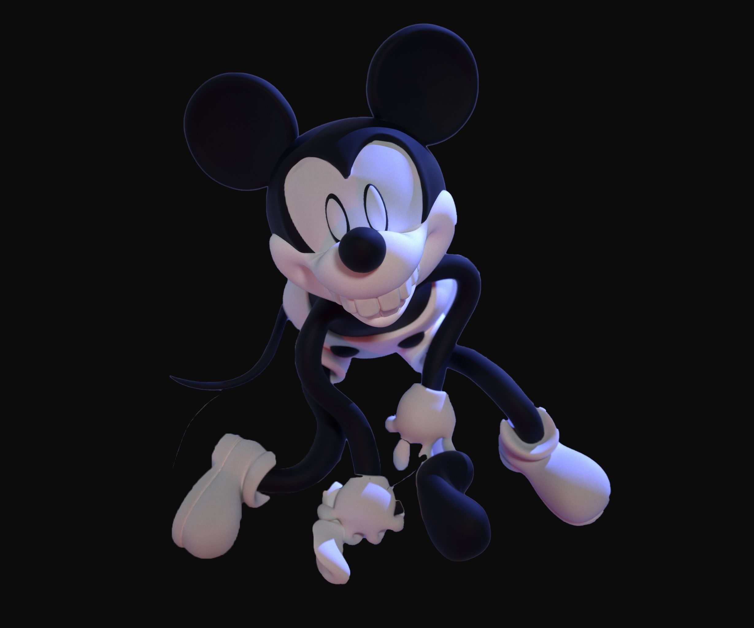 Mickey exe free 3D model 3D printable | CGTrader