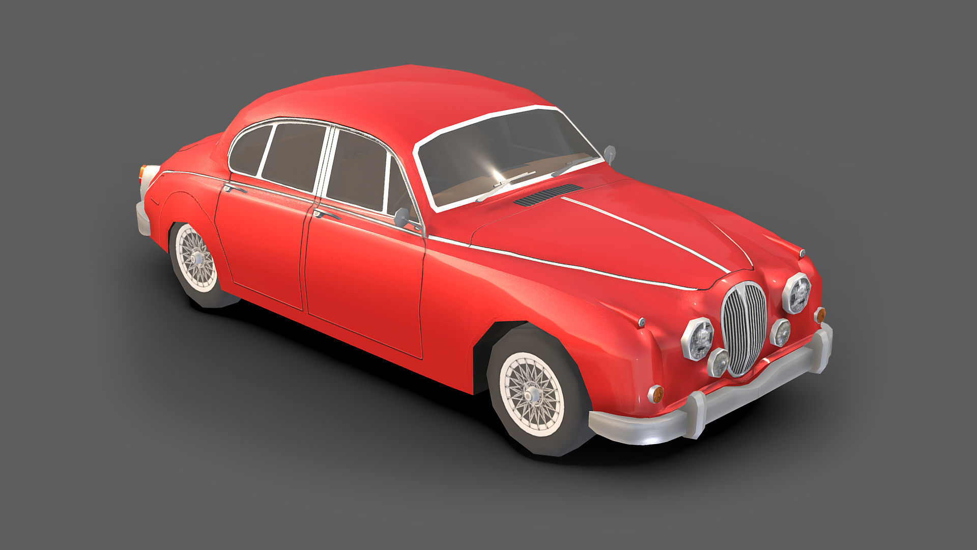 3D model Classic Car Pack VR / AR / low-poly | CGTrader