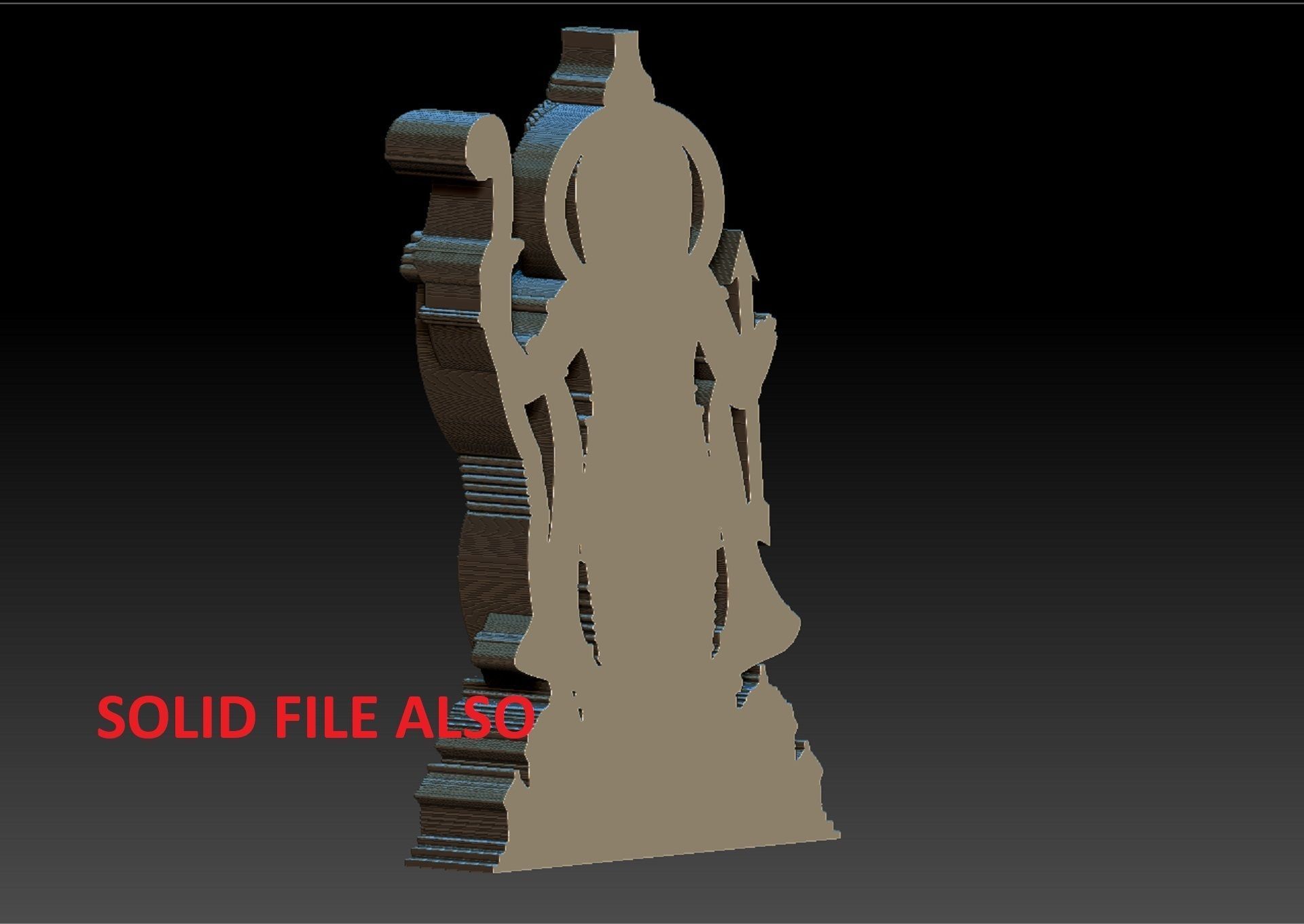 Ayodhya LORD RAM WITH TEMPLE 3D model 3D printable | CGTrader