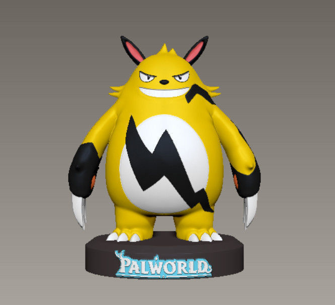 PALWORLD GRIZZBOLT FIGURE 3D model 3D printable | CGTrader
