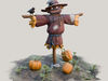 3D model Stylized Handpainted ScareCrow VR / AR / low-poly | CGTrader