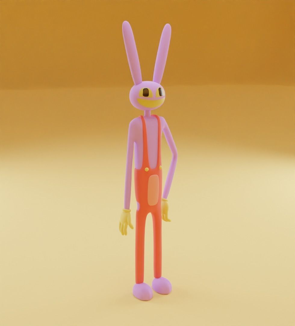 Jax - the amezing digital circus 3D model for 3D print 3D model 3D ...